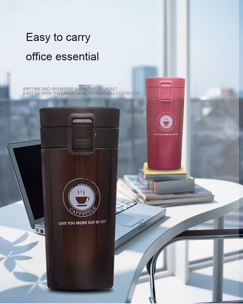 SLIM STRAIGHT COFFEE FLASK – Brown Shots Coffee